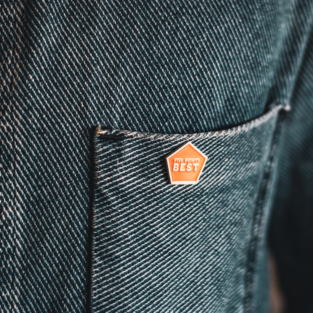 Five Points Best Enamel Pin Badge | The Five Points Brewing Company