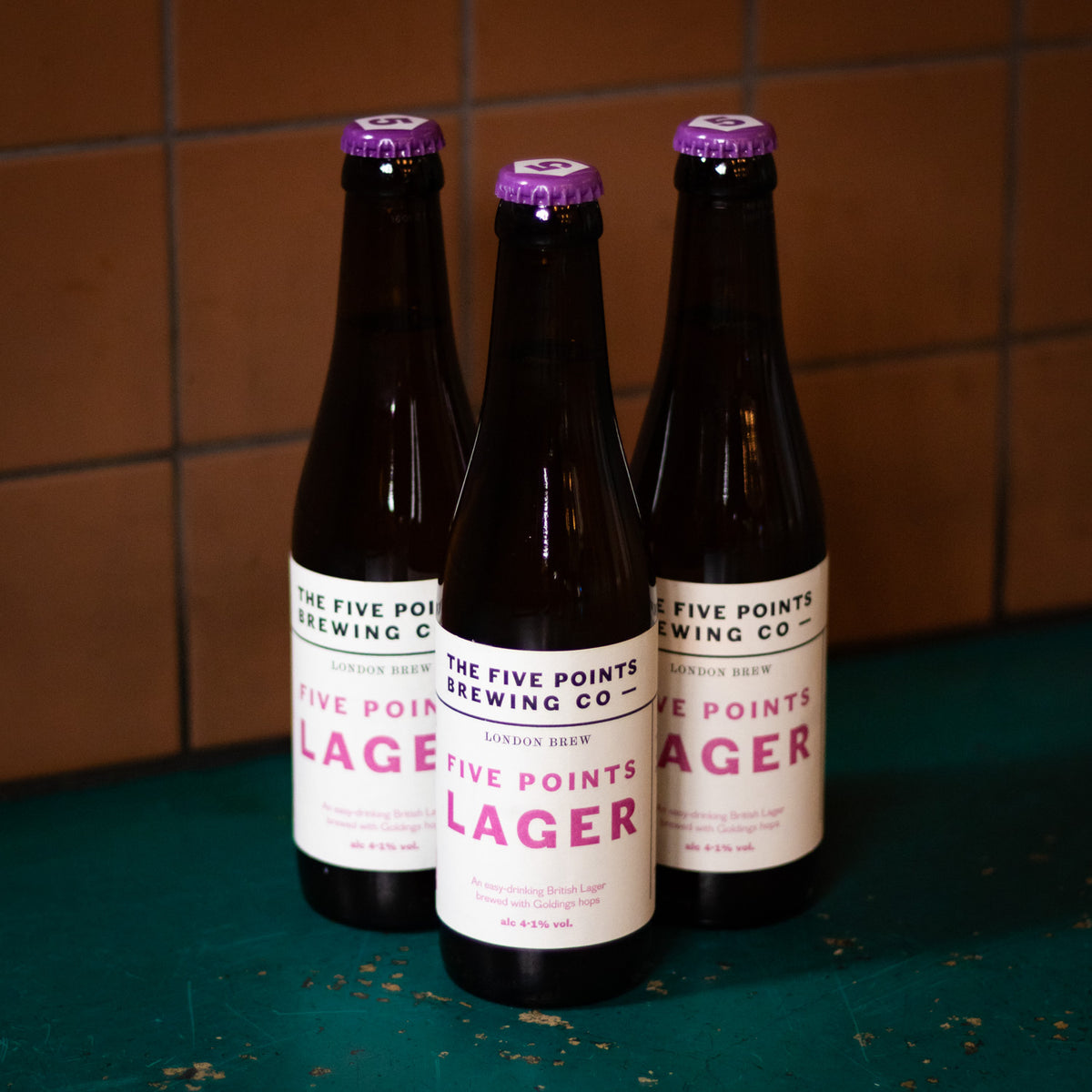 Five Points Lager Bottles | The Five Points Brewing Company