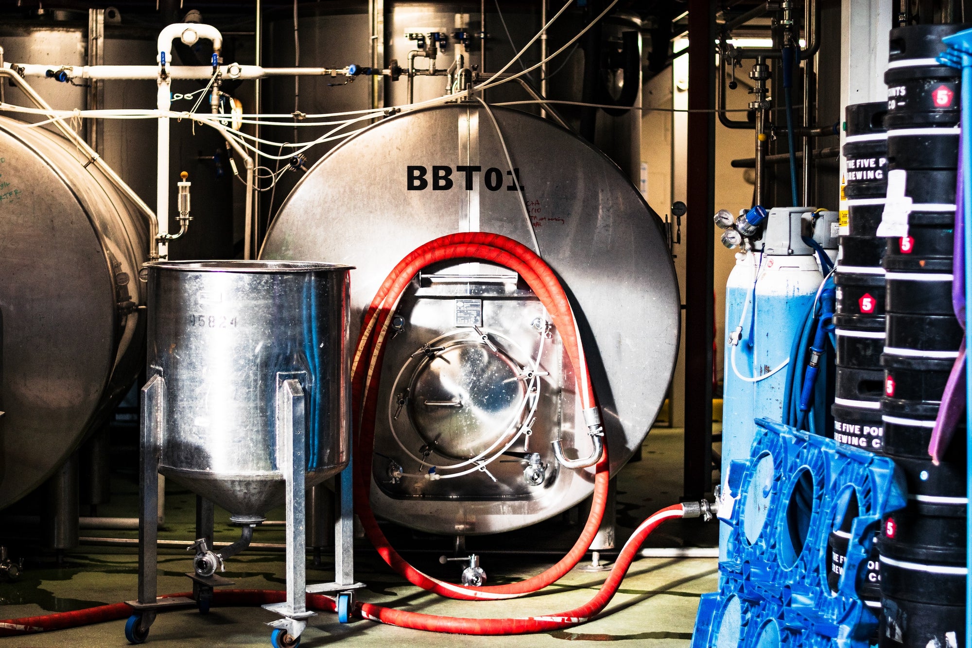 Brewery and Production | The Five Points Brewing Company