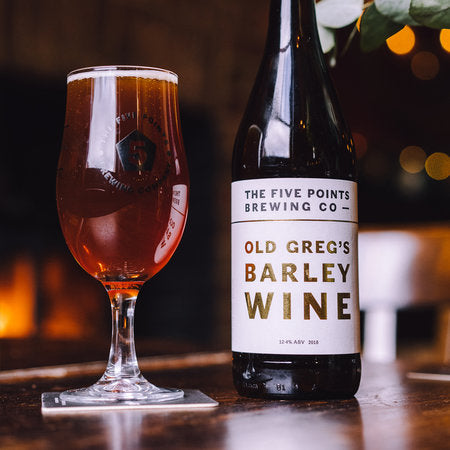 Old Greg's Barley Wine 2018 Vintage | The Five Points Brewing Company