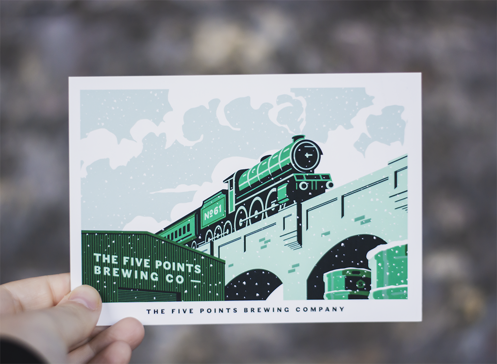 Five Points x Abby+Owen Seasonal Artwork Postcards | The Five Points ...