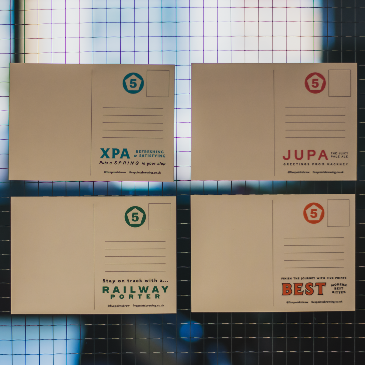 Five Points x Abby+Owen Seasonal Artwork Postcards | The Five Points ...